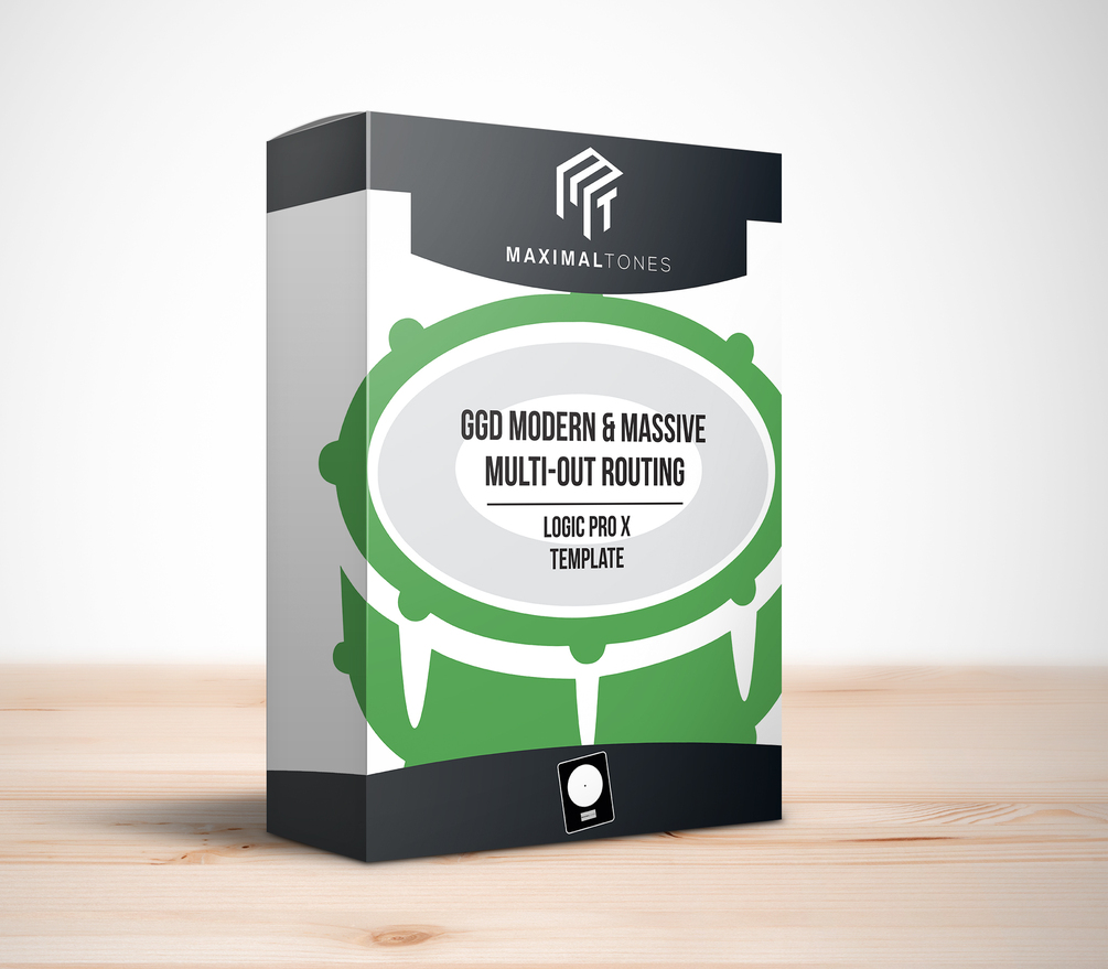 GGD Modern and Massive multi-out routing - Logic Pro X template