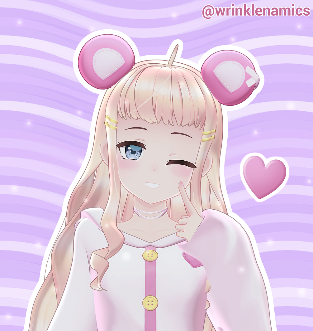 Panda Pajama Aila - VRChat Ready