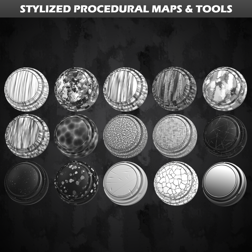 Stylized Procedural Maps & Tools