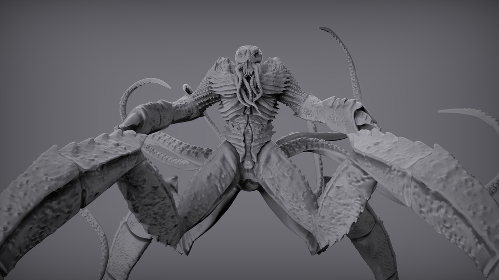 Kraken 3D Model