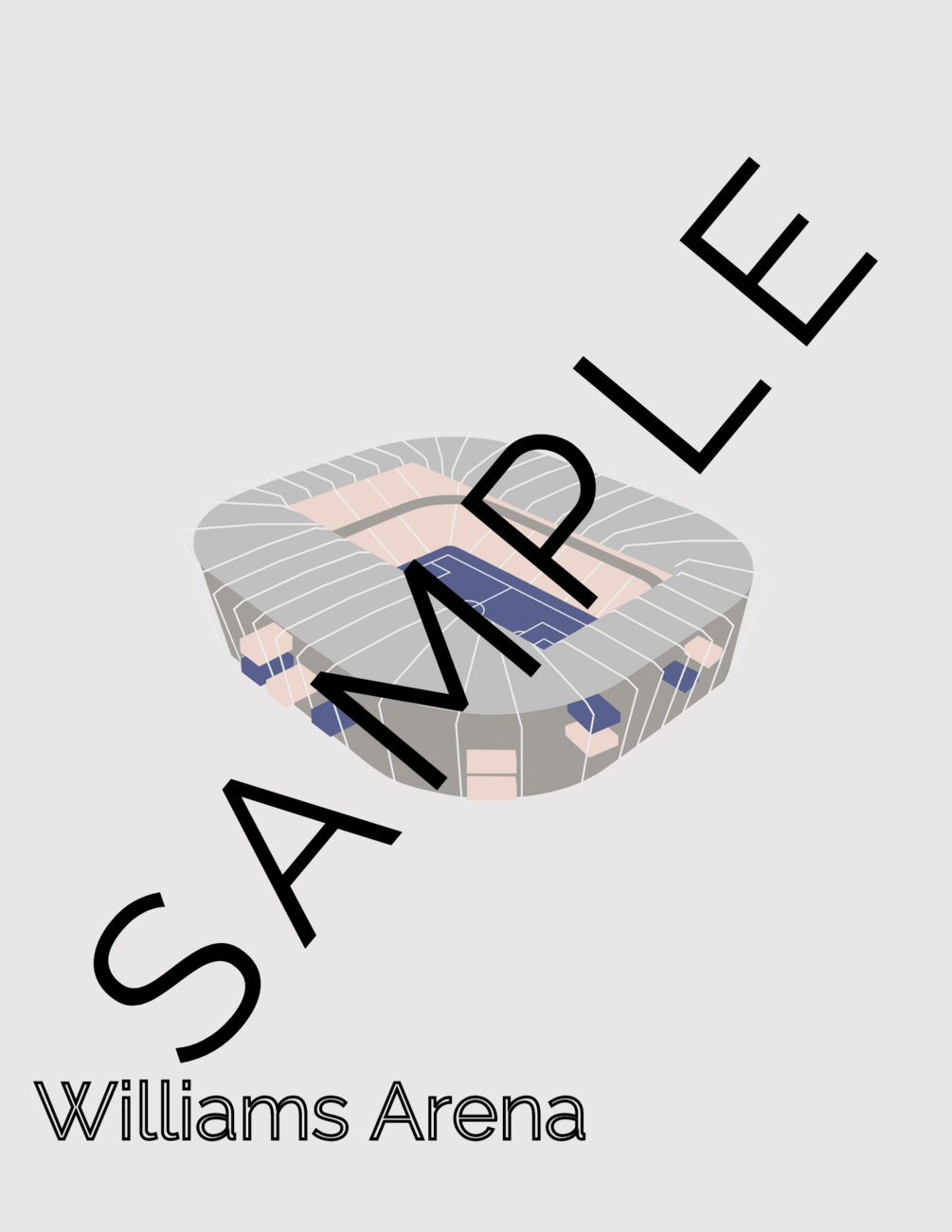 Williams Arena (University of Minnesota) Artwork