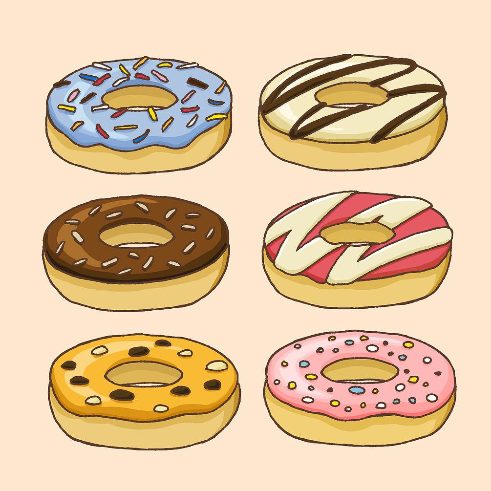 Donut (Vector+PSD)