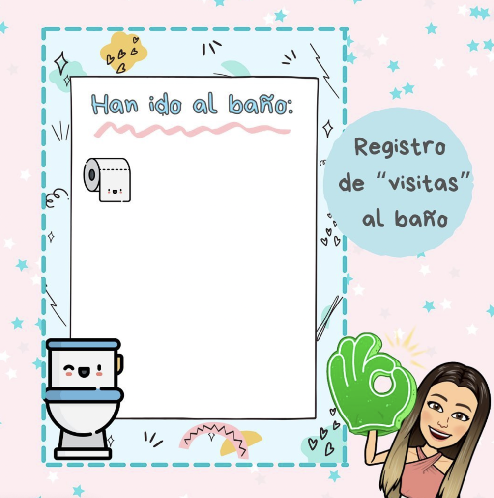Registro visitas al baño