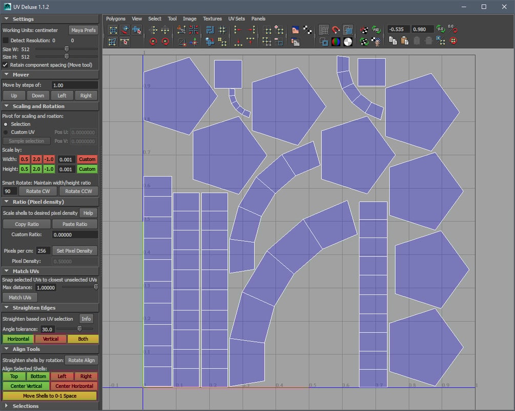Maya Script - UVDeluxe Tutorial