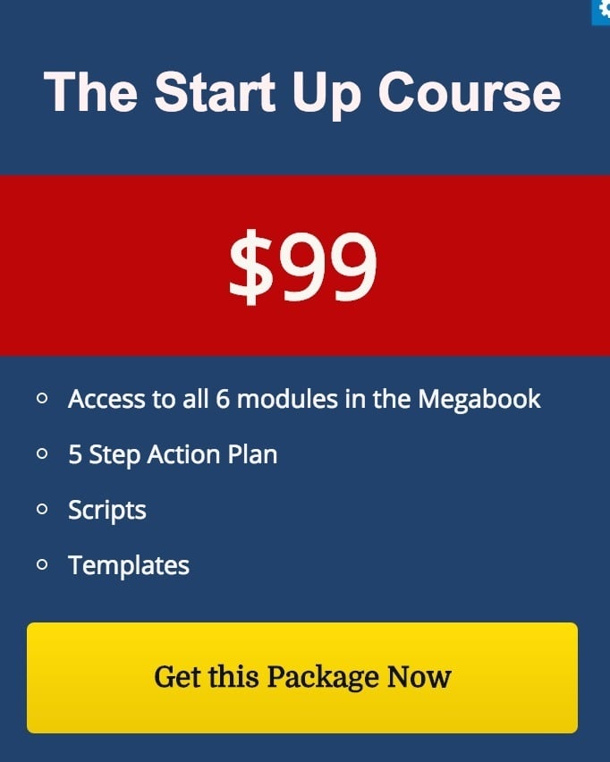 The Start Up Course