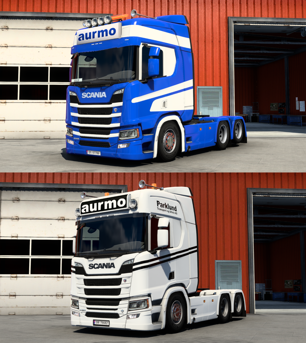 Scania R Aurmo Skin Pack