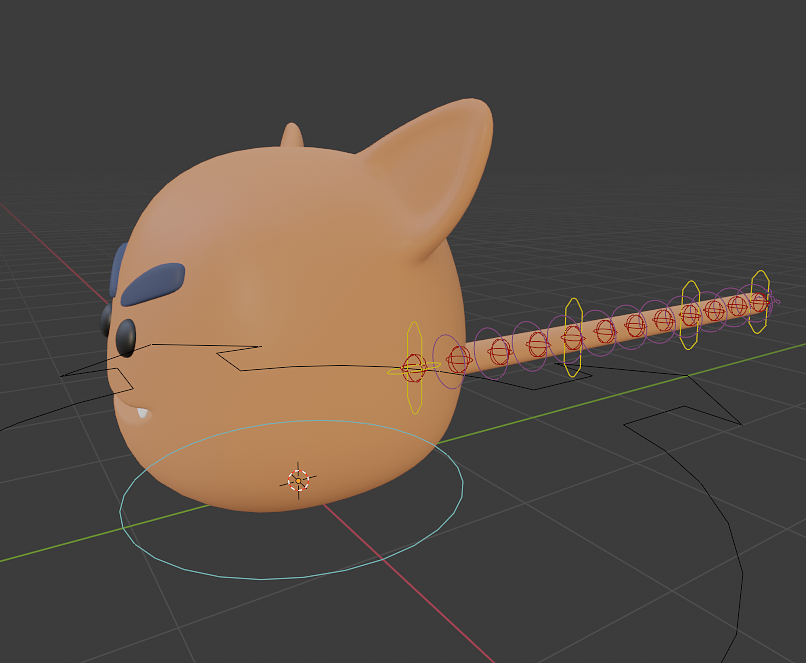Spline IK Tail Rig (Blender)