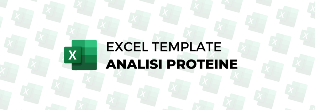 Analisi Proteine | Excel Template