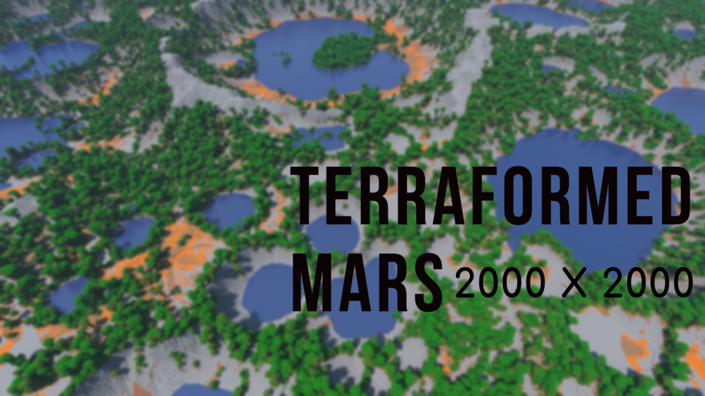 Terraformed Mars 2000 x 2000
