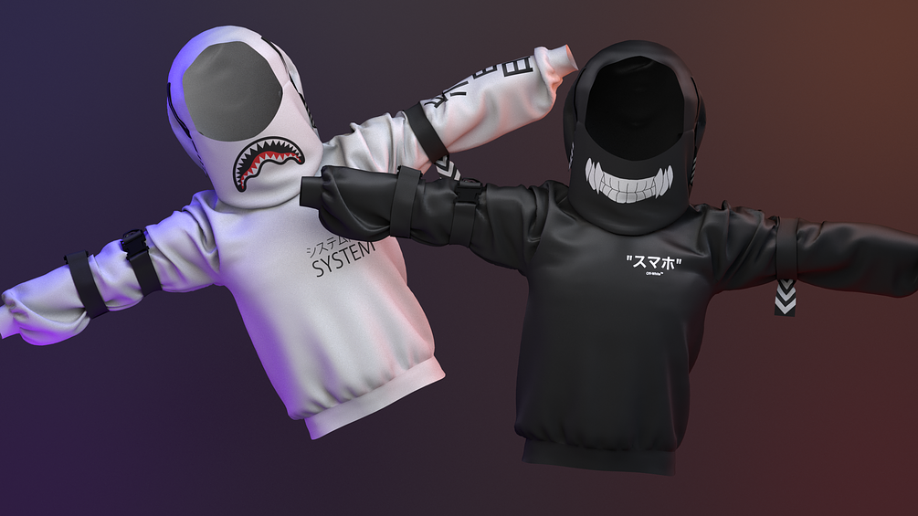 Tech Hoodie - 3D Asset