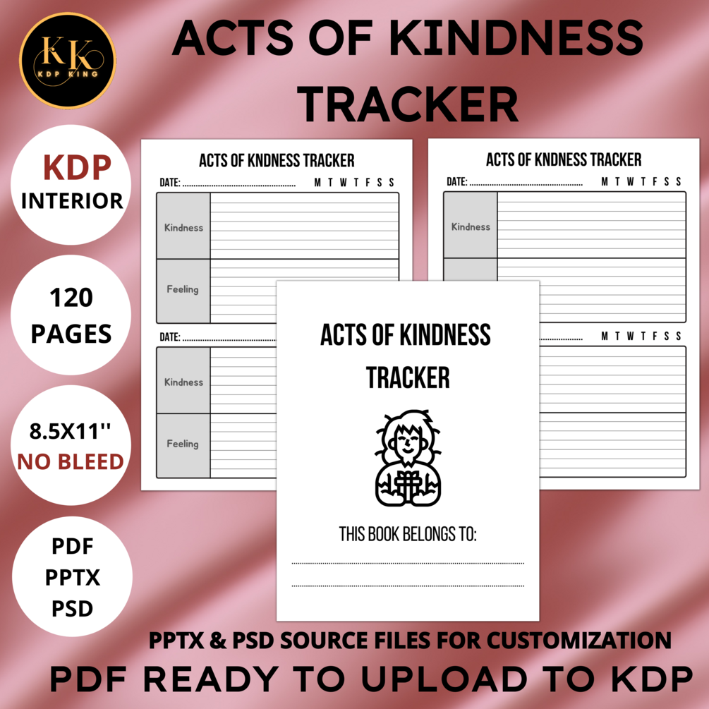 Acts of Kindness Tracker - KDP Interior