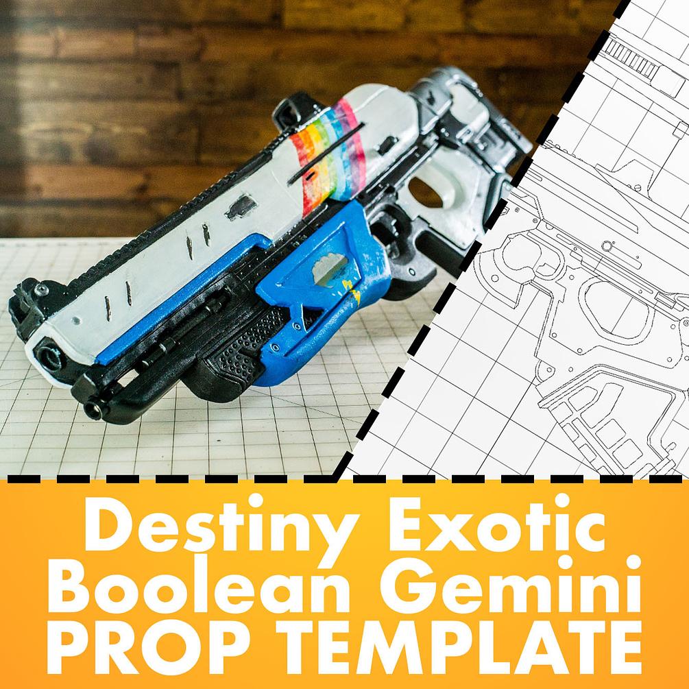 Destiny Exotic Boolean Gemini - PROP TEMPLATE