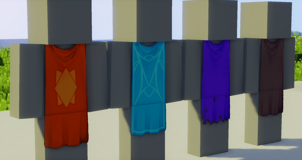 Minecraft HD Capes pack 1