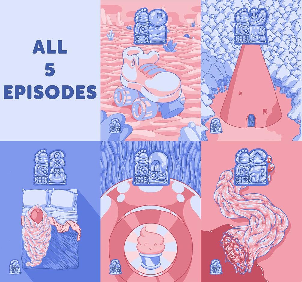 Nasin Nasa Season 1 Complete Bundle (5 episodes), 1 free!