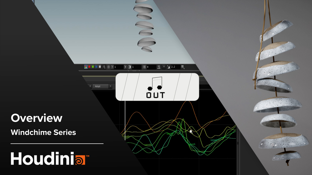 Houdini Windchimes: Collisions to MIDI