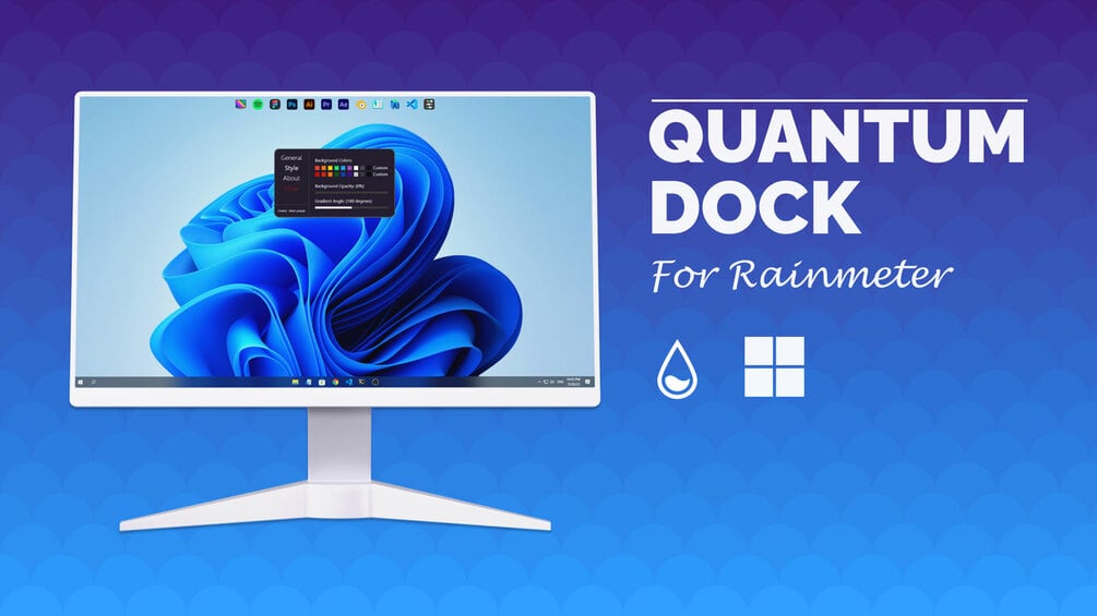Quantum Dock for Rainmeter