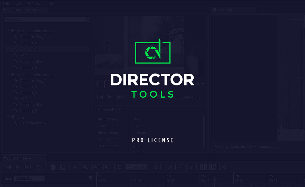 Director Tools Plugin - Pro License
