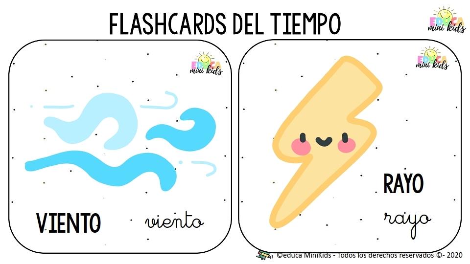 Flashcards tiempo