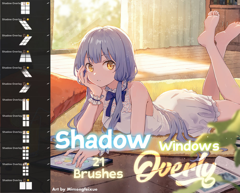 Window shadows for Procreate!