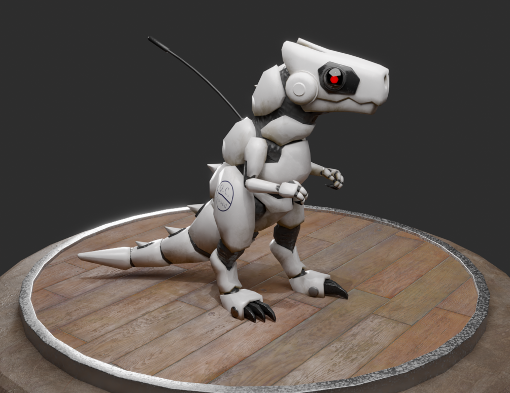 Welding Raptor VRchat Avatar