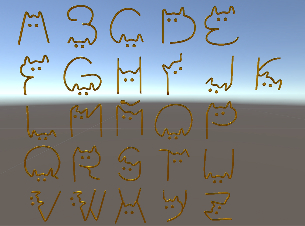 Cats letters