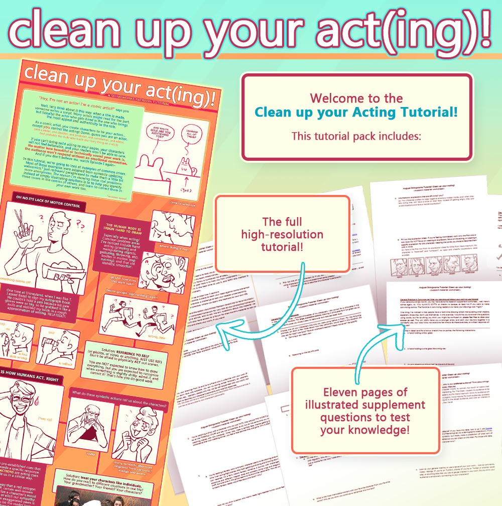Clean up your Acting tutorial pack