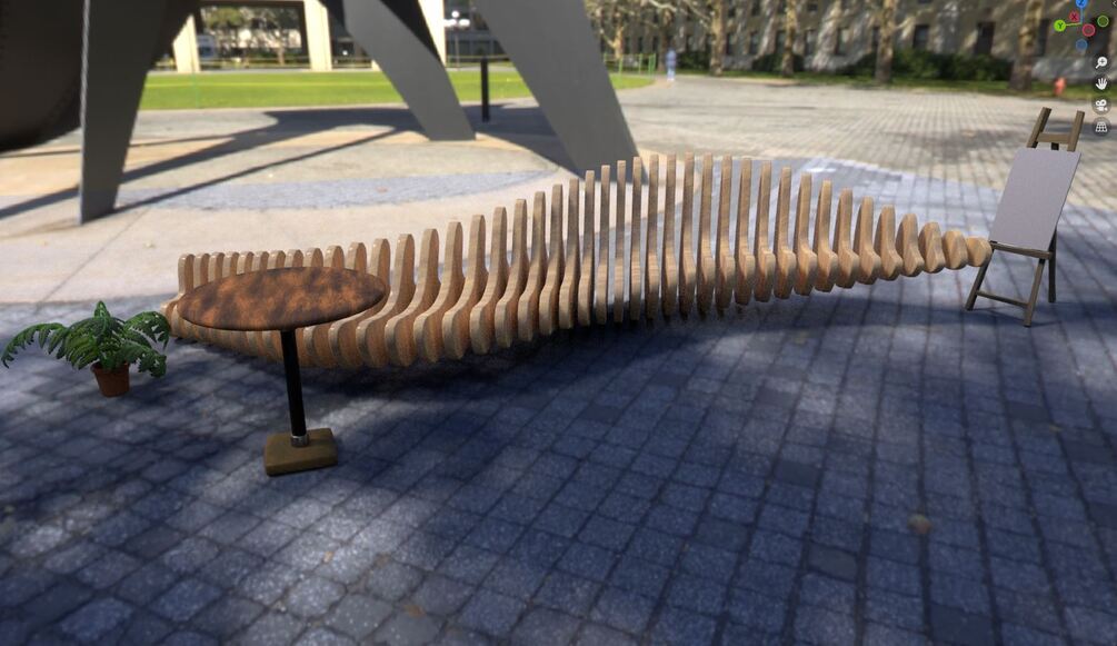 Blender super loft modeling tool