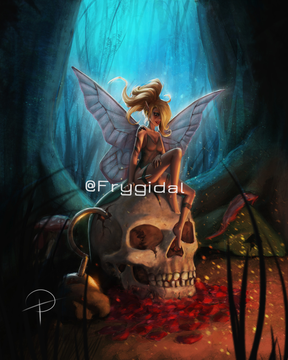 Dark Tinkerbell Artowrk