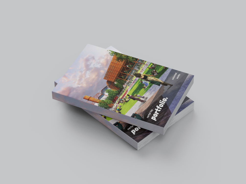 Portfolio Cover Templates - Landscape Architecture