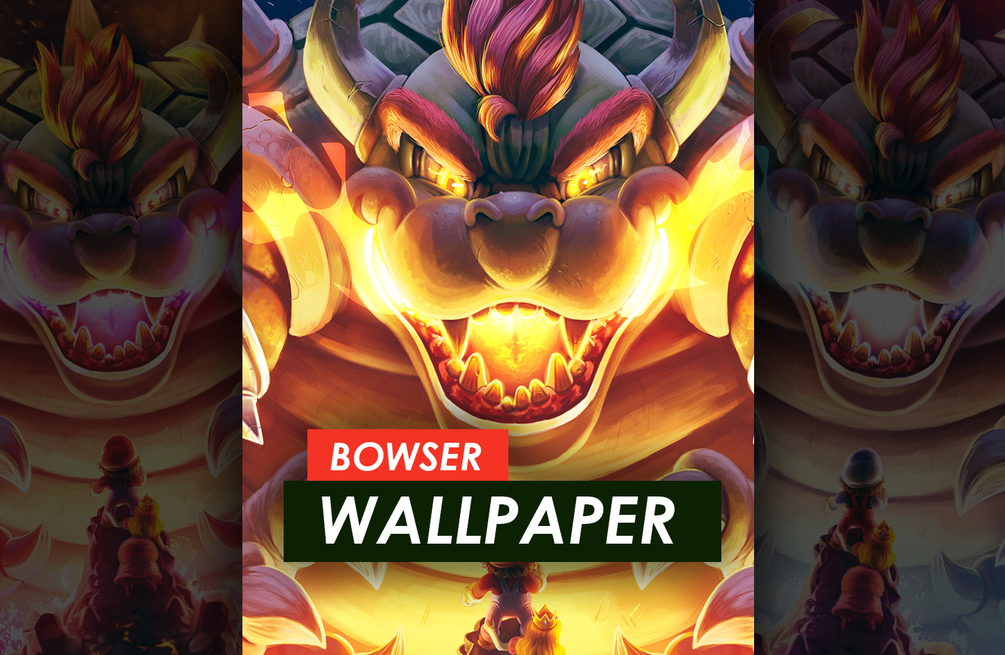 BOWSER 🔥 The Final Boss [4K Wallpaper]