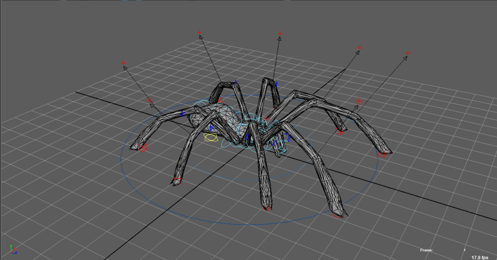 Spider Rig Maya