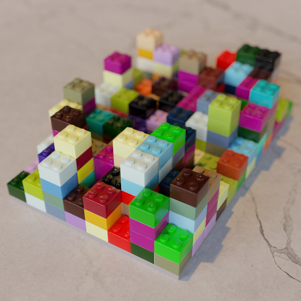Lego in Blender