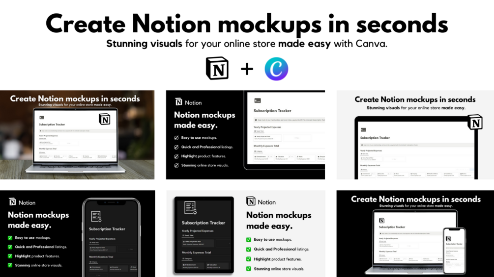Notion Mockups Made Easy
