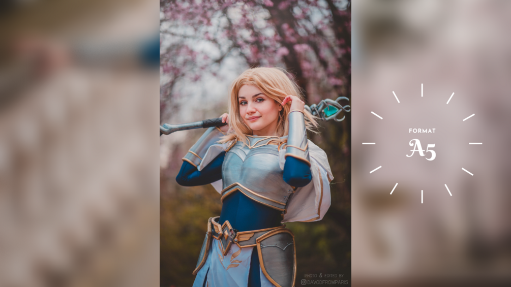 A5 Cosplay Print - Lux, League of Legends - Lady Sundae