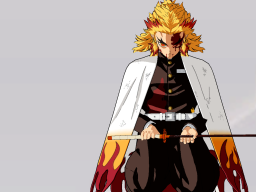 Rengoku 3D Model & 3D Animation Toggles VRchat