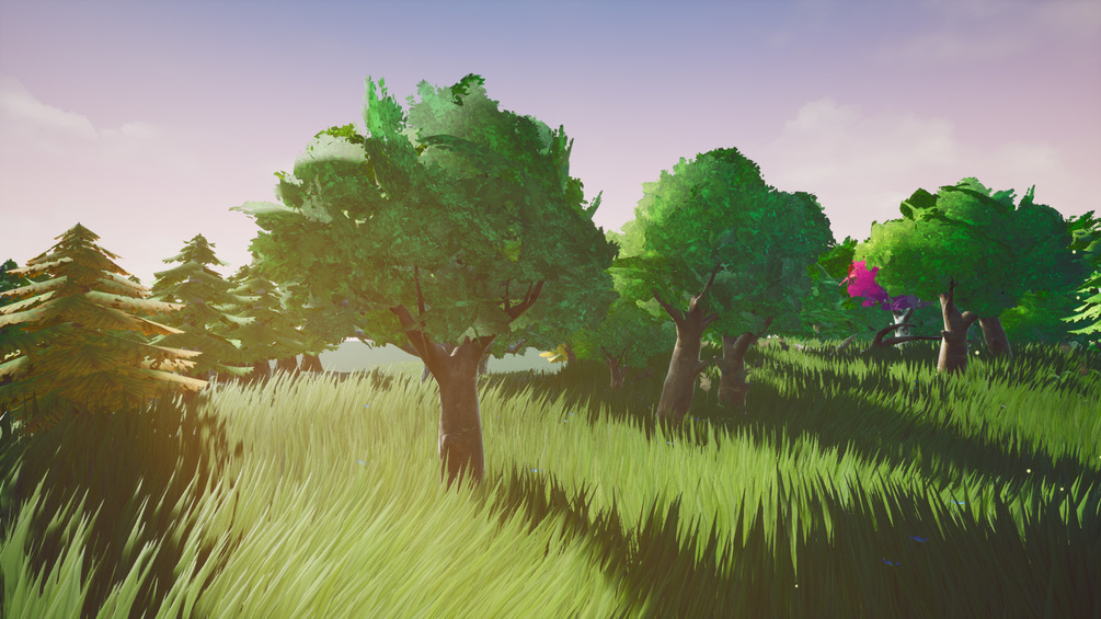 Stylized Foliage And Trees [ Unreal Engine 4 ]