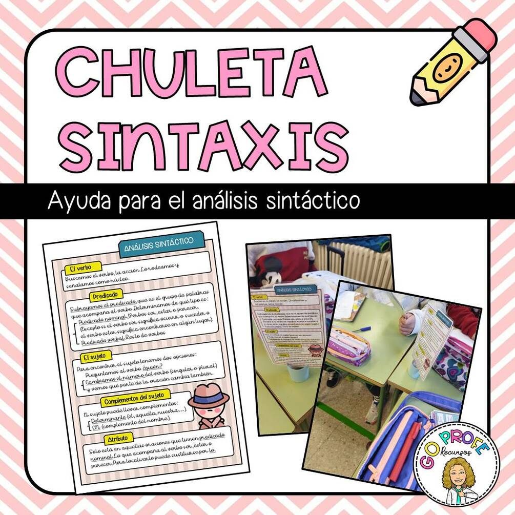 Chuleta para análisis sintáctico