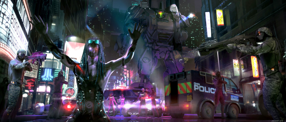 Concept Art for Production Pipeline