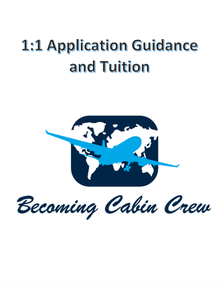 1:1 Cabin Crew Application Guidance and Tuition