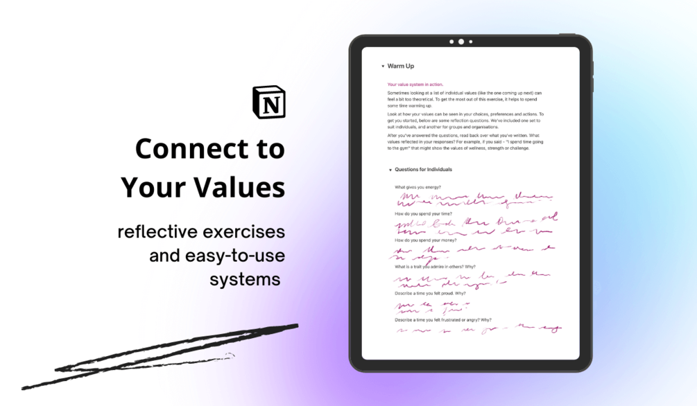 Connect to Your Values