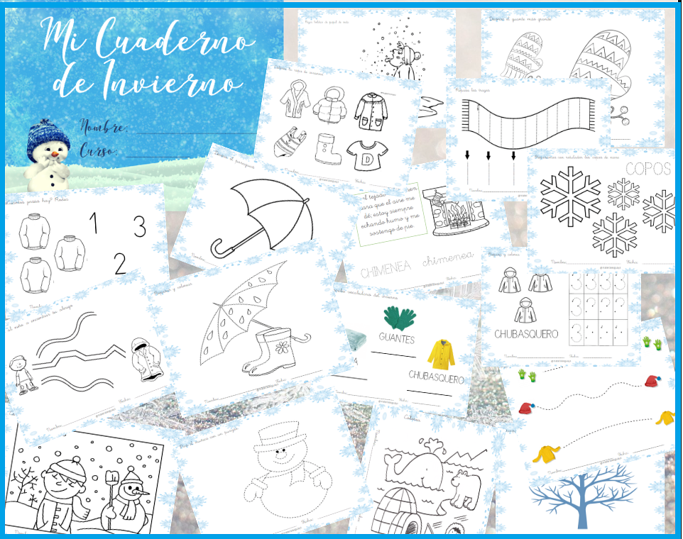 Mi cuaderno: El Invierno