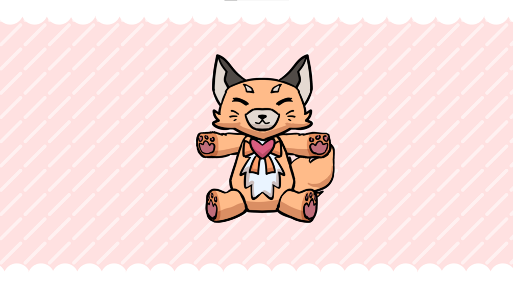 [Live2d Asset] Valentine's Fox Sample