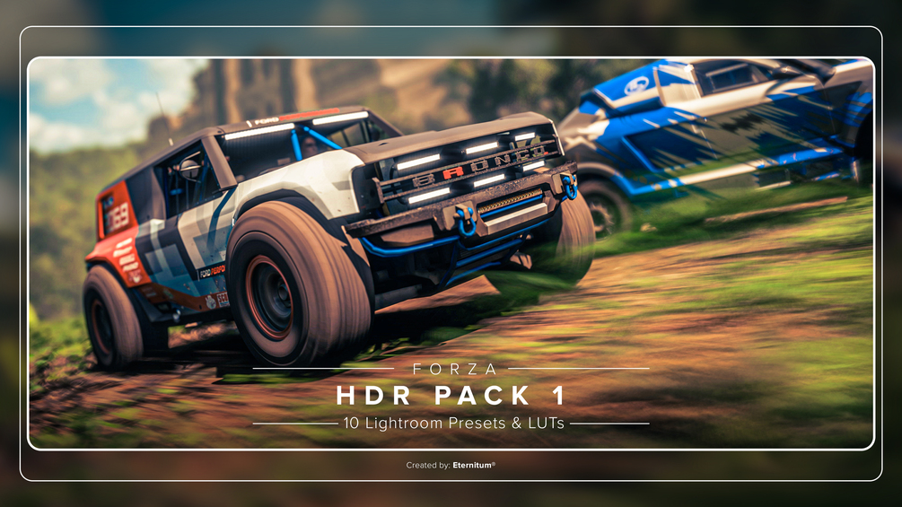 Forza HDR Lightroom Presets & LUTs Pack 1