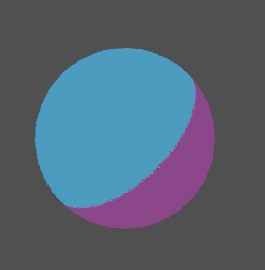 Blender EEVEE / Cycles - Basic Rough Edges Toon Shader