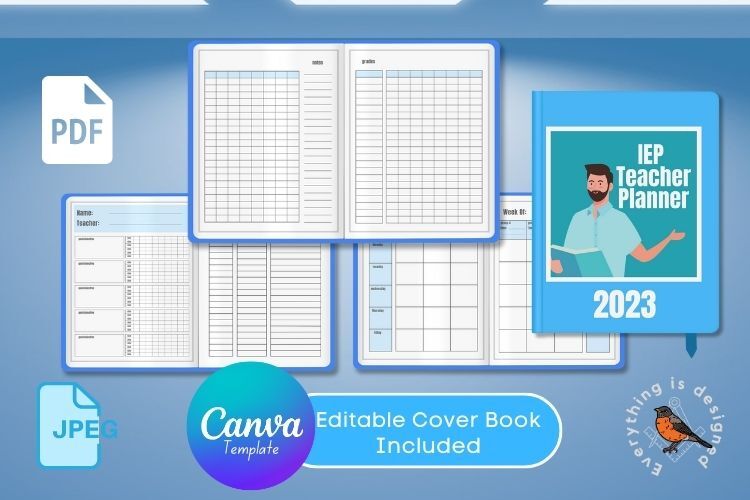 IEP TEACHER PLANNER
