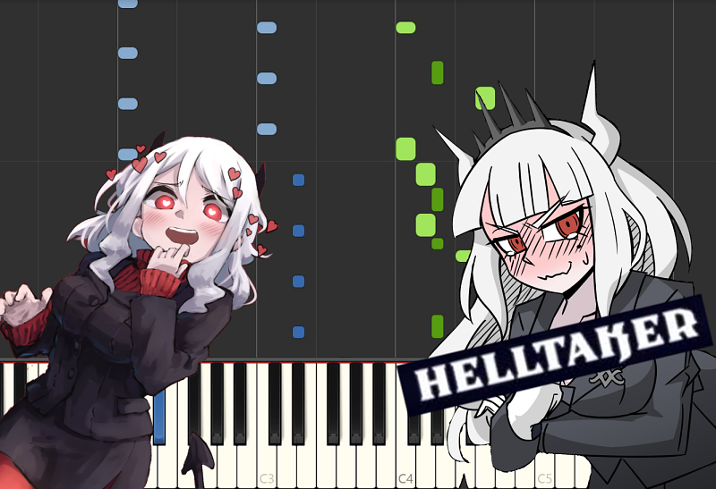 Helltaker OST - Vitality Piano sheet music