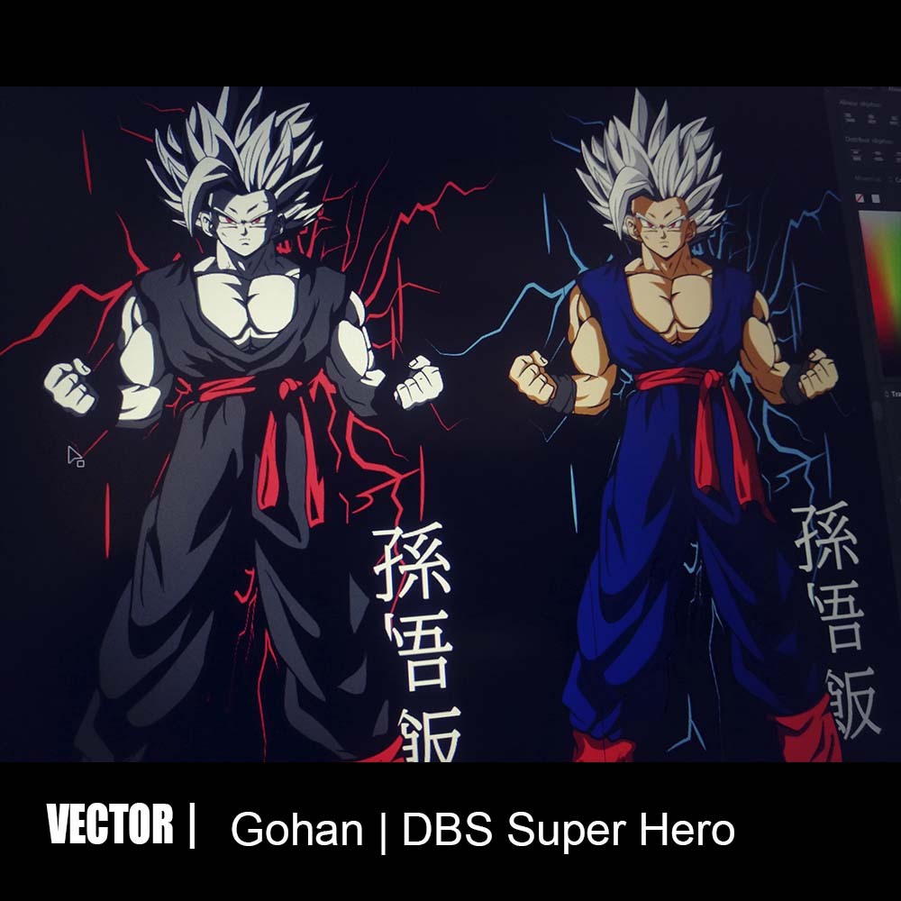 Vector White Gohan (2 versiones)
