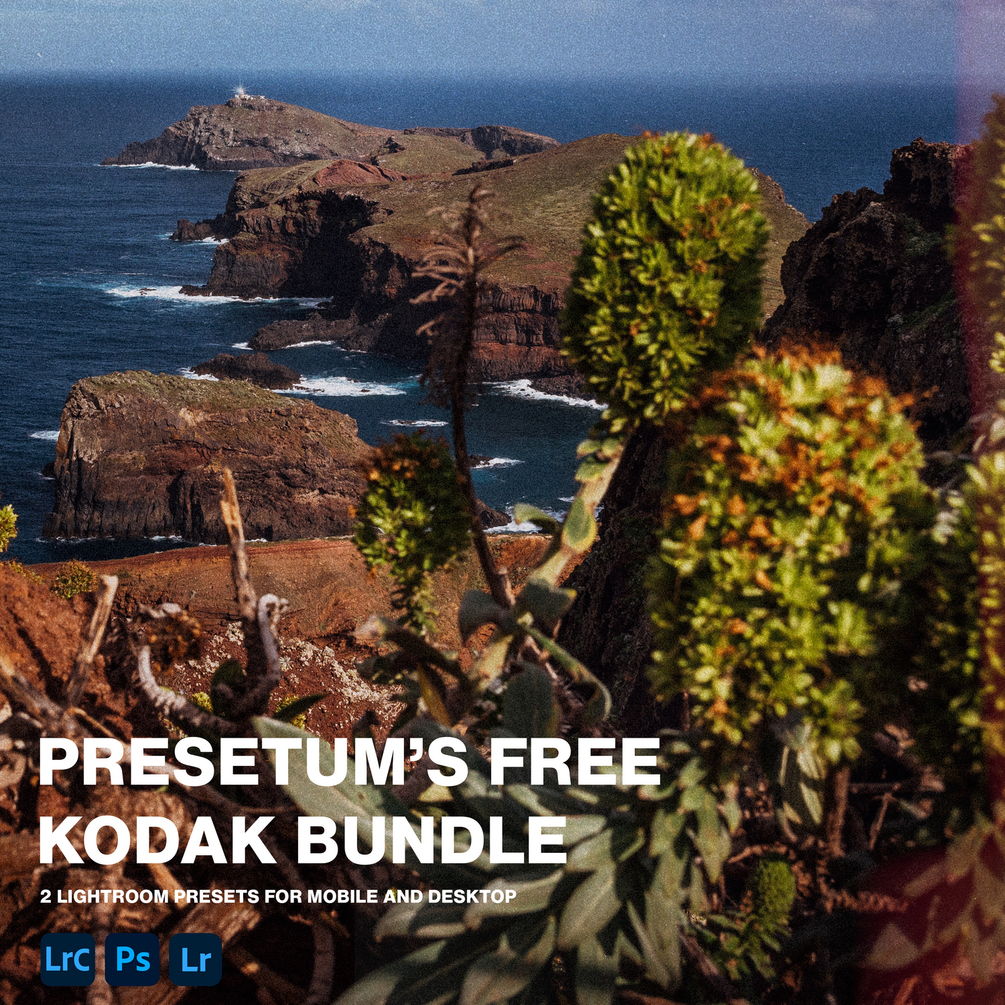 Free Lightroom Presets - Kodak Bundle (Mobile + Desktop)