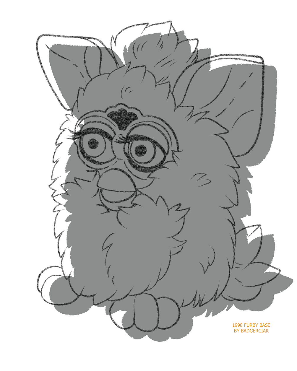 1998 FURBY BASE (basic)