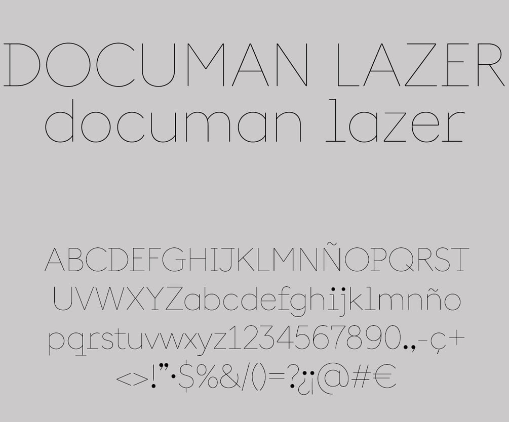 Documan font